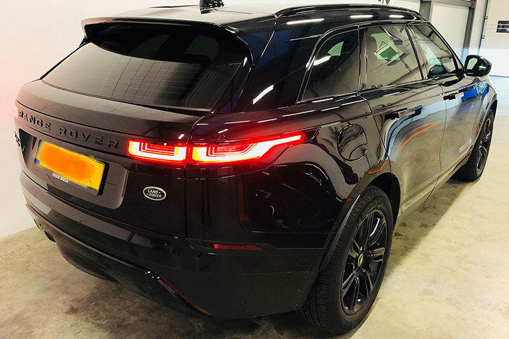 Ramen tinten-Range Rover-Velar-bij Glass Tinting Nederland